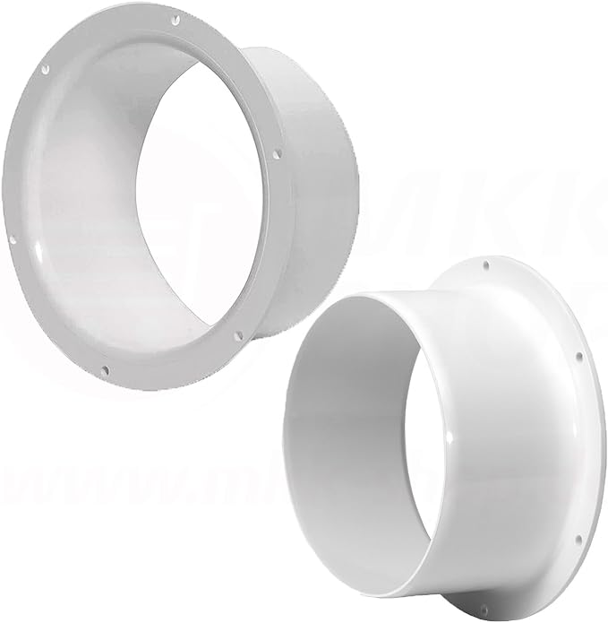 Bride de raccordement - Embase pour fixation murale - Collerette de ...