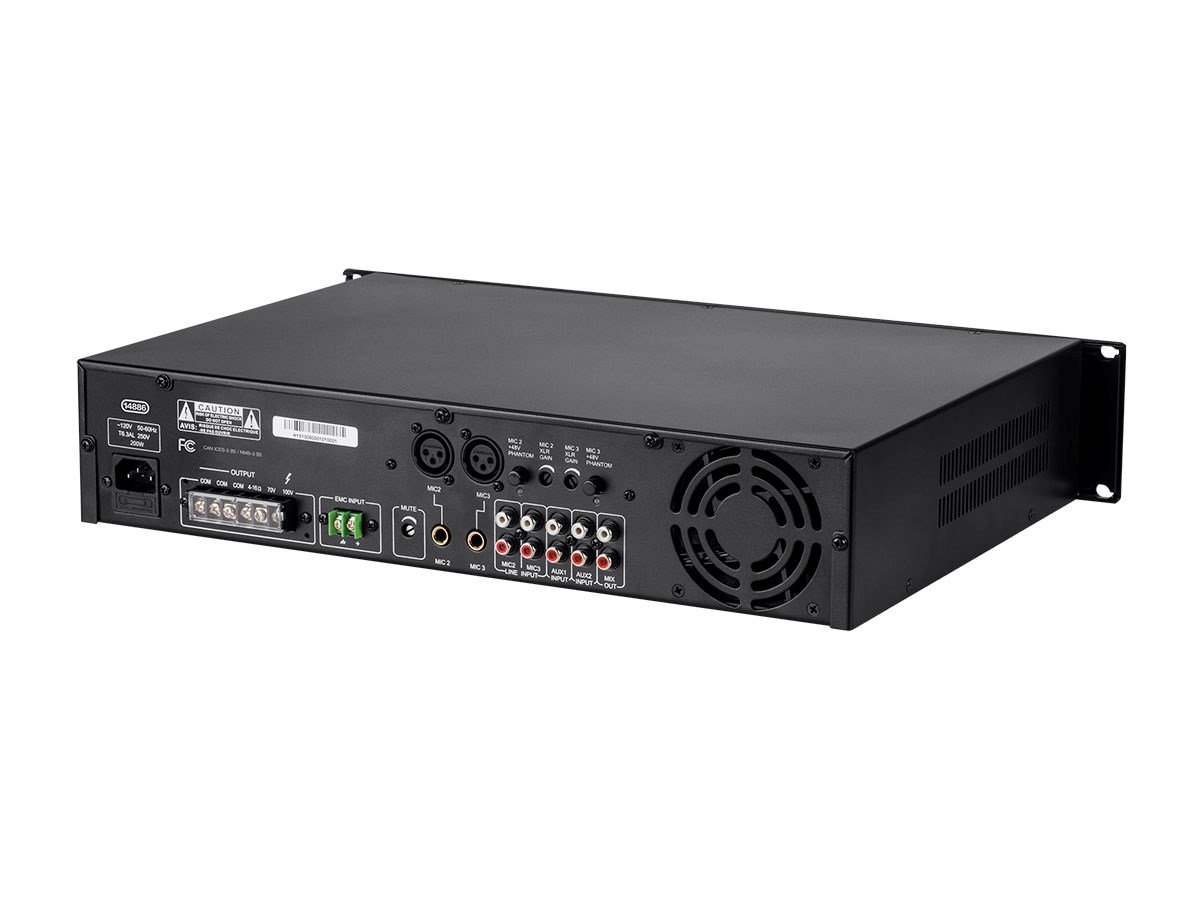 Mua Monoprice Commercial Audio 120 Watt Mixer Amplifier - 5chz 100 Volt ...