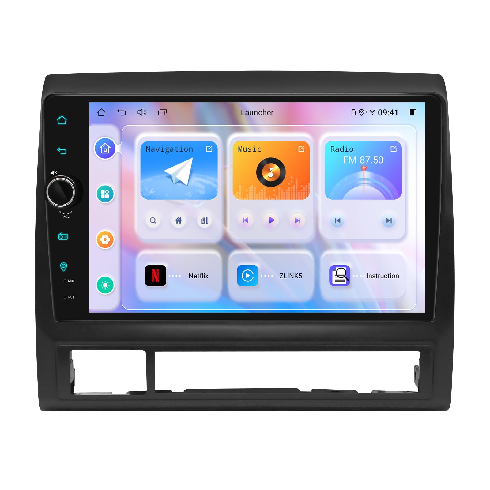 JOYING Car Radio for Toyota Tacoma 2005-2015 Android 12 Car Stereo 9 ...