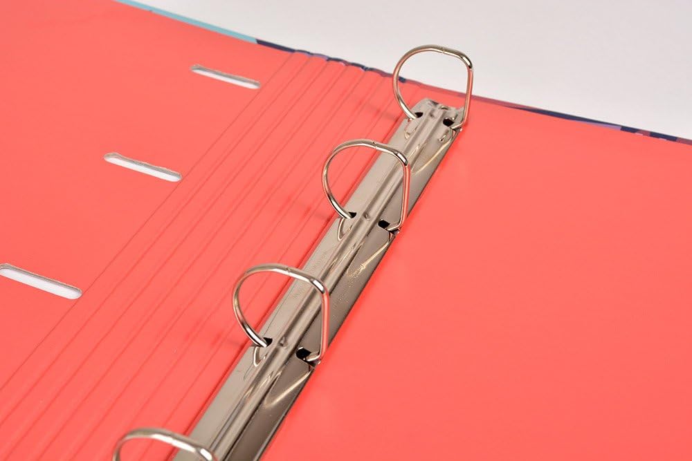 Official Amelie Floral 4 Ring Binder – Premium A4 Folder Ring Binder ...