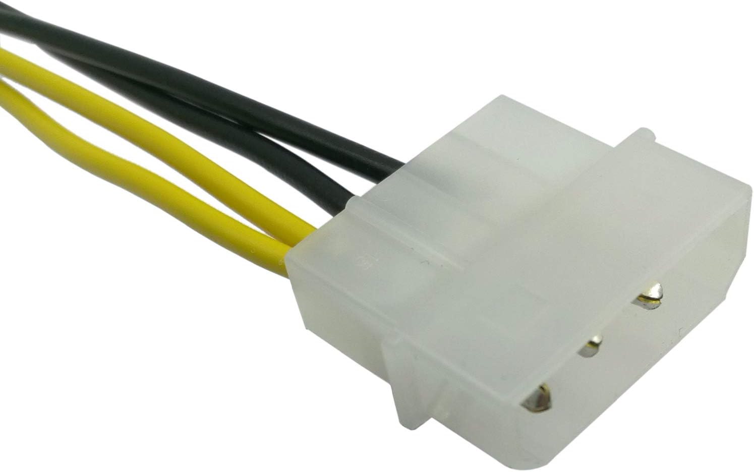 COMeap (3-Pack) LP4 Molex Male to ATX 4 pin Male Auxiliary Power ...