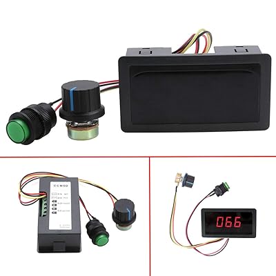 Buy Zhjsjs PWM Motor Speed Controller 5V 9V 12V 18v 24V 30V 48V 60V DC ...