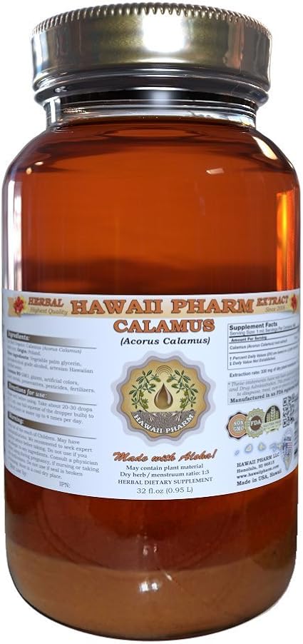 Amazon.com: Calamus (Acorus Calamus) Liquid Extract 32 oz Unfiltered ...