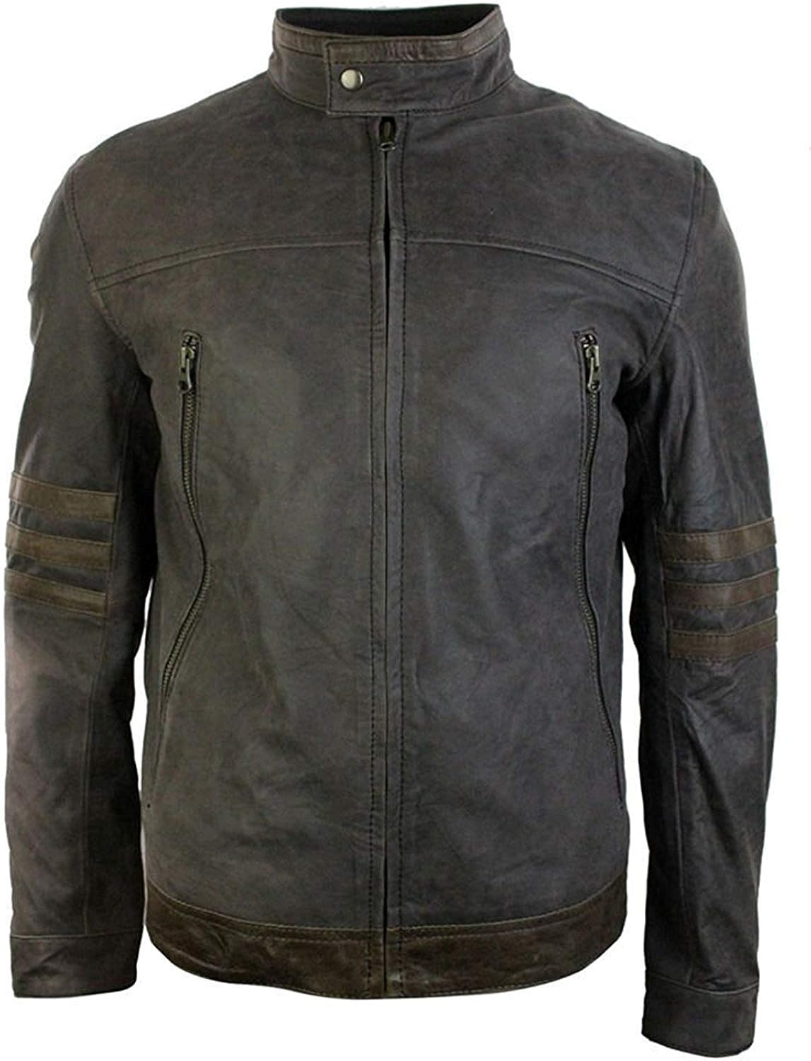 X-Men Wolverine Origins Hugh Jackman Leather Jacket: Amazon.co.uk: Clothing