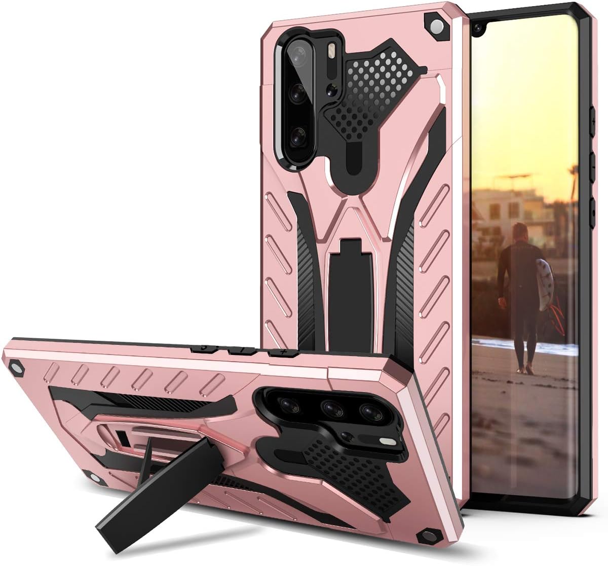 Coolden for Huawei P30 Pro Case Rugged Dual Layer Armor Case for Huawei ...