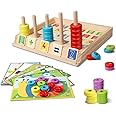 Amazon.com: Lydaz Montessori Math Toys, Preschool Learning Activities ...