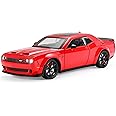 Amazon.com: SASBSC Hellcat Toy Cars for Boys Age 3-12 1:24 Challenger ...