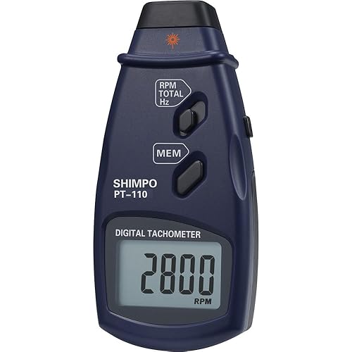 Shimpo PT-110 Non-Contact Laser Tachometer with a NIST-Traceable ...