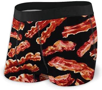 Bacon Men's Comfort Cool Sport Boxer Brief Lightweight Underwear at ...