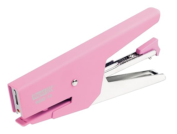 Rapid BEBE Soft Grip 58 Plier Stapler Pink Requires Baby Staples 8/4 ...
