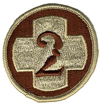 Amazon.com: 2nd Medical Brigade Patch (Desert): Clothing