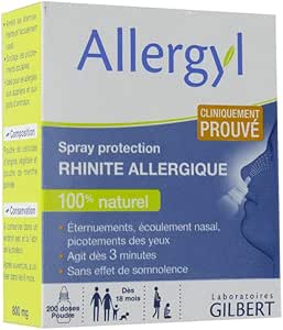 ALLERGYL SPRAY POLVO NASAL RINITIS ALÉRGICA 800MG : Amazon.es: Salud y ...