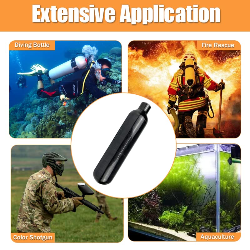 Mua PenkiDeed 0.42L Carbon Fiber Air Tank, High Pressure Pcp Gas ...