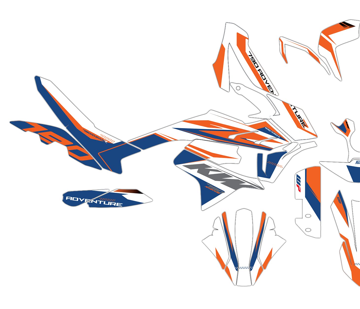 Mua New Graphic kit for ktm 790 890 Adventure Graphic Decal Kit (KH-W ...