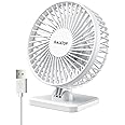 Amazon.com: Gaiatop USB Desk Fan, Small But Powerful, Personal Portable ...
