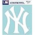 Amazon.com: NEW YORK YANKEES LOGO MLB WHITE DECAL VINYL STICKER: Automotive