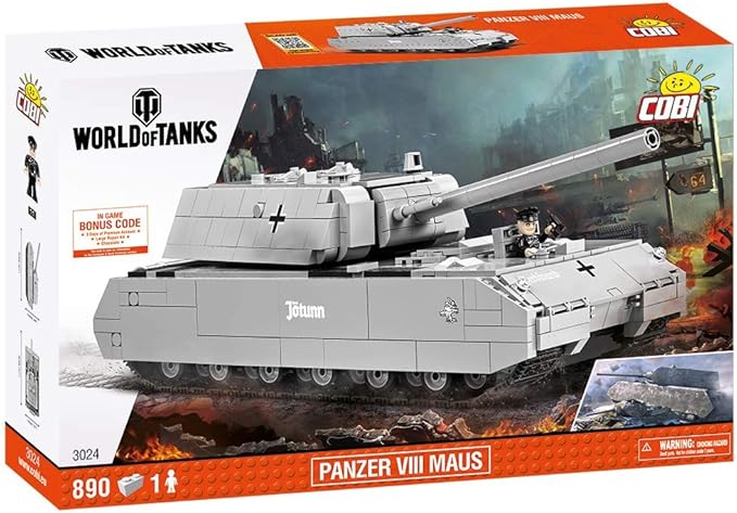 COBI World of Tanks Panzer VIII Maus Tank: Amazon.com.mx: Juegos y juguetes