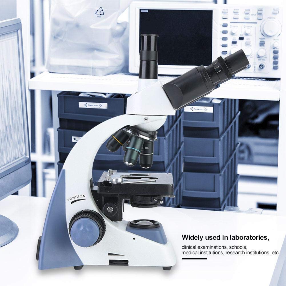 Science Education US Ocular Head with Scales Trinocular Lab Microscope ...