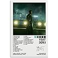 Amazon.com: Yeat Poster 2093 Music Album Cover Poster Posters for Room Aesthetic Canvas Wall Art ...