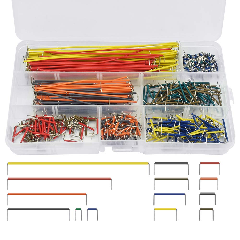 WANTOUTH 560 Pcs Jumper Wire Kit 14 Lengths Assorted Jumper Wire ...