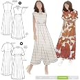Amazon.com: Style Arc Sewing Pattern - Trinnie Woven Dress (Sizes 10-22 ...
