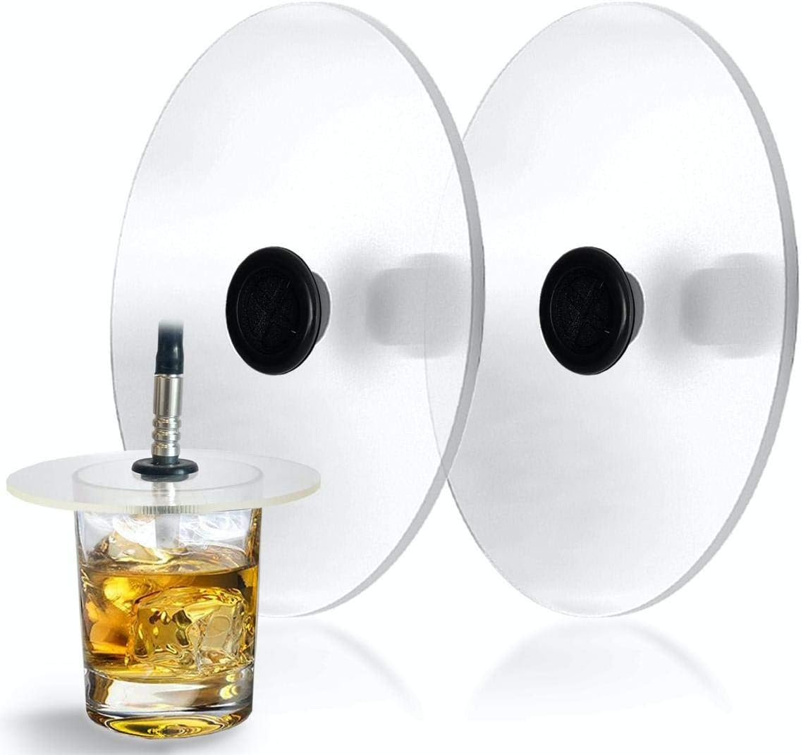 Amazon.com: Cup Covers Smoking Gun Accessories, Disk lids for Cocktail ...