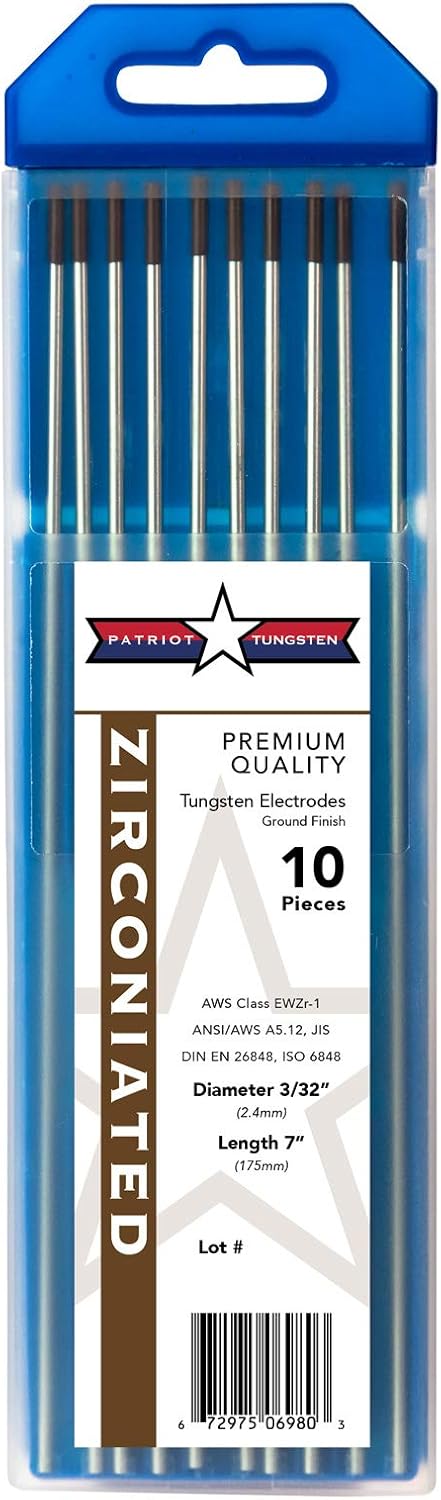 Automotive Purple, EWG 10-Pack TIG Welding Tungsten Electrodes Rare ...