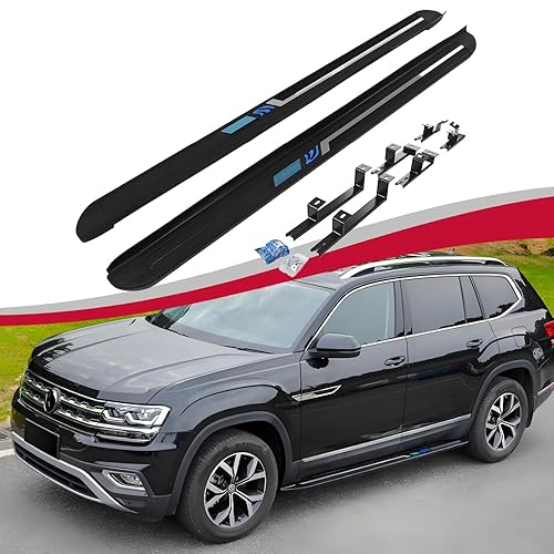 Side Steps Compatible with Volkswagen VW Atlas 2018 2019 2020 2021 2022 ...