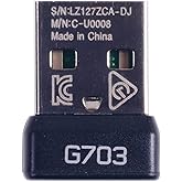 Amazon.com: G703 USB Dongle Mouse Receiver Adapter Replacement for ...