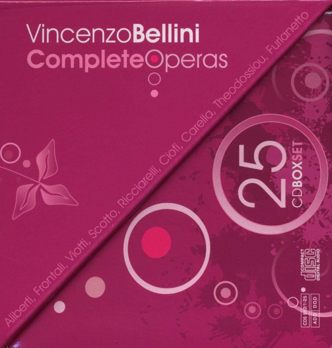 Complete Operas: Bellini, Vincenzo, Bellini, Vincenzo, 0, Multi ...