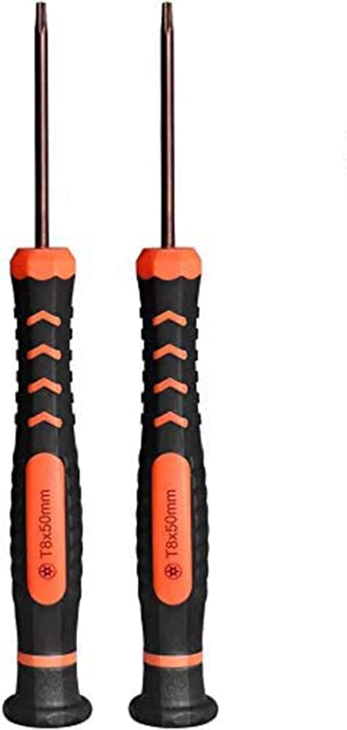 oGoDeal 2 Pack T8 T8H Tr8 Security Torx Screwdriver for Xbox 360 Wired ...