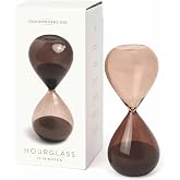 Amazon.com: DesignWorks Ink Hourglass Sand Timer – Decorative Hour ...