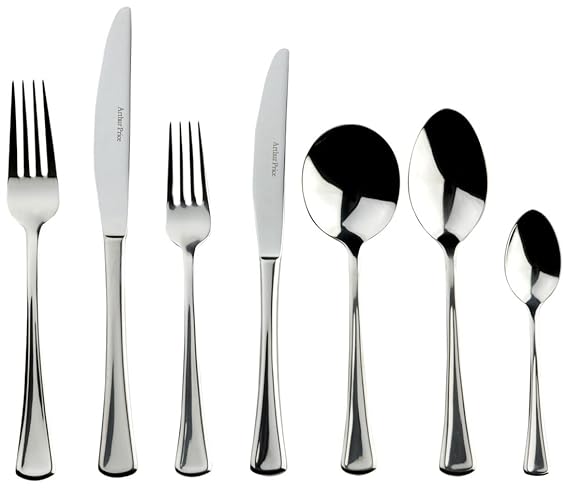 Arthur Price Contemporary 58-piece Apollo cutlery set for 8 people in a ...