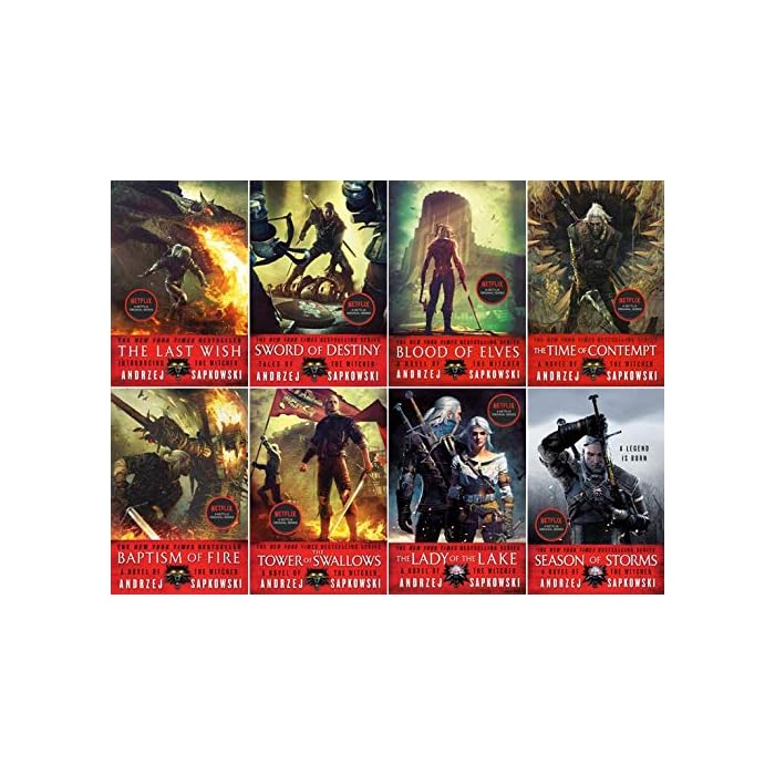 Buy Witcher Books Complete Set (8 Books) Online at desertcart INDIA