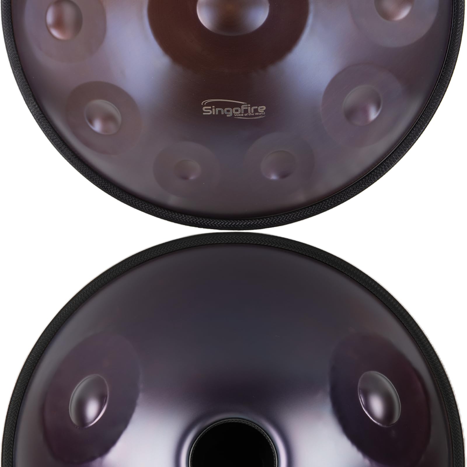 New Upgrad Dual-Faced Scale 12-Notes Handpan Drum, Handpan Drums for ...
