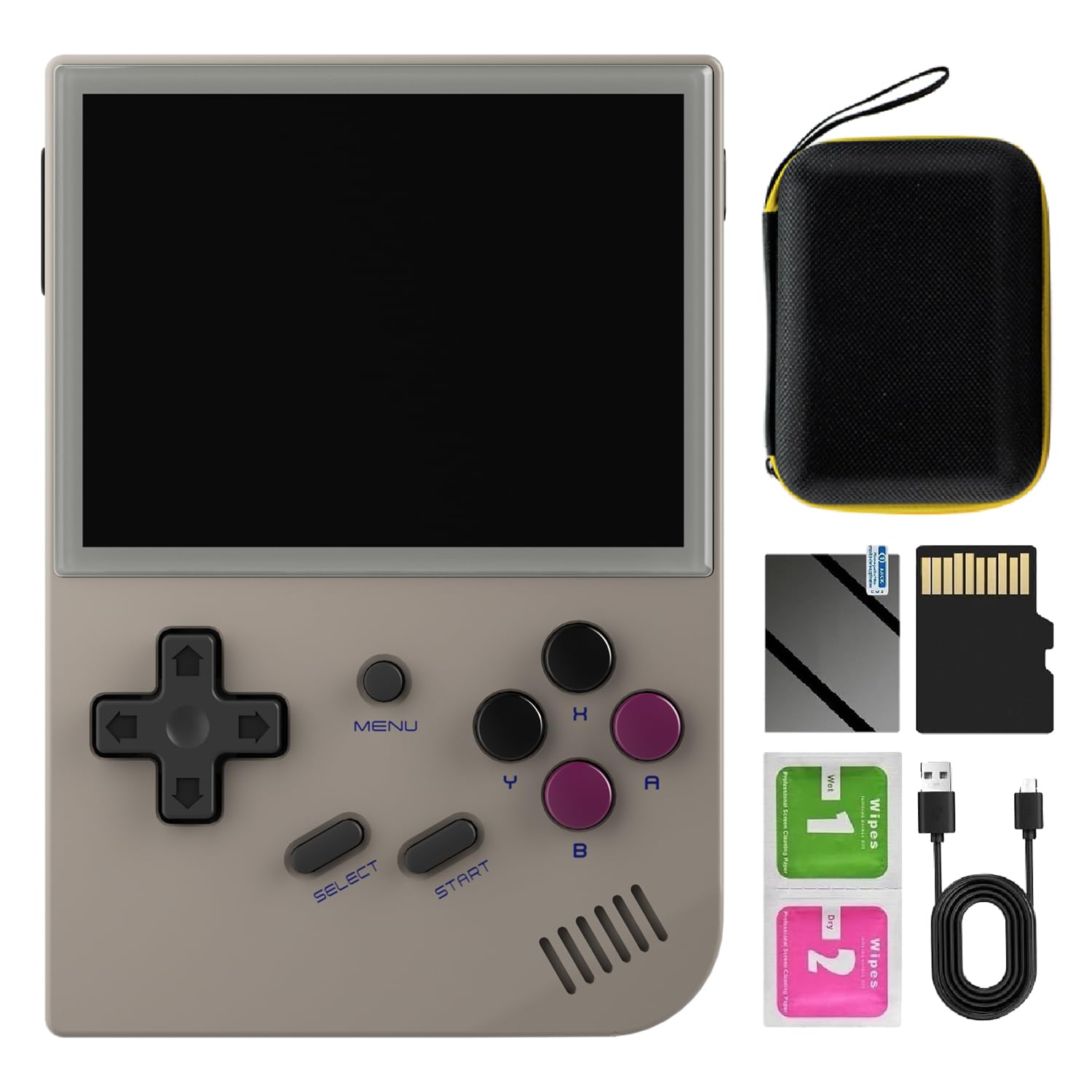 RG35XX 2024 New Updated Version Retro Handheld Game Console, 3.5 Inch IPS Screen Built-in 5500 ...