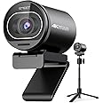 Amazon.com: EMEET S600 4K Webcam with Tripod for Streaming - Sony 1/2.5 ...