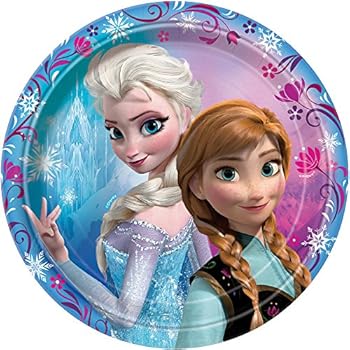 Amazon.com: 6 7/8" Disney Frozen Dessert Plates, 8ct: Toys & Games
