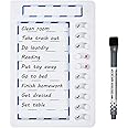 Amazon.com : HonKuaDL Chore Chart for Kids Reusable Dry Erase Chore Board, Chore Chart for Kids ...
