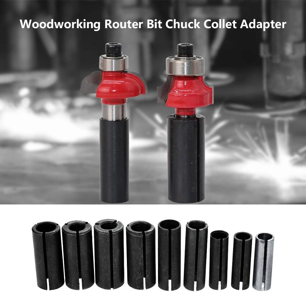 Nikou Router Adapter – Woodworking Router Bit Chuck Collet Adapter ...