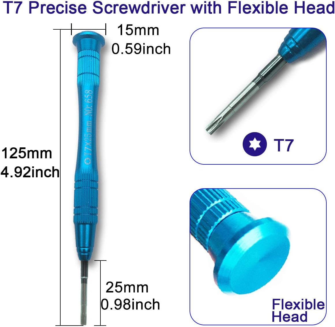 HOUSEGAGA 6-Pointed Precision Screwdriver Torx T7 Screwdriver, Precise ...
