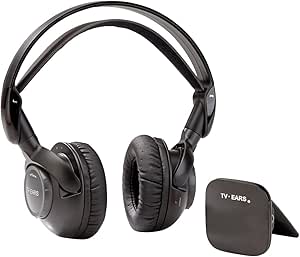 Amazon.com: TV Ears Wireless Headphone System, USB Powered Transmitter ...