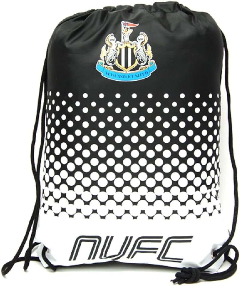 Newcastle United Gym Bag Kids Sports kit bag Drawstring bag: Amazon.co ...