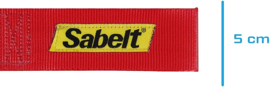 Sabelt sbccac0027 Towing Belt up to 2.9 Tons of Maximum Load, Red ...