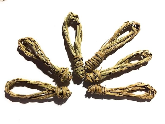 Buy Keisha's Gallery Sacred Kusha Grass Rings for Puja Set of 6 Online ...