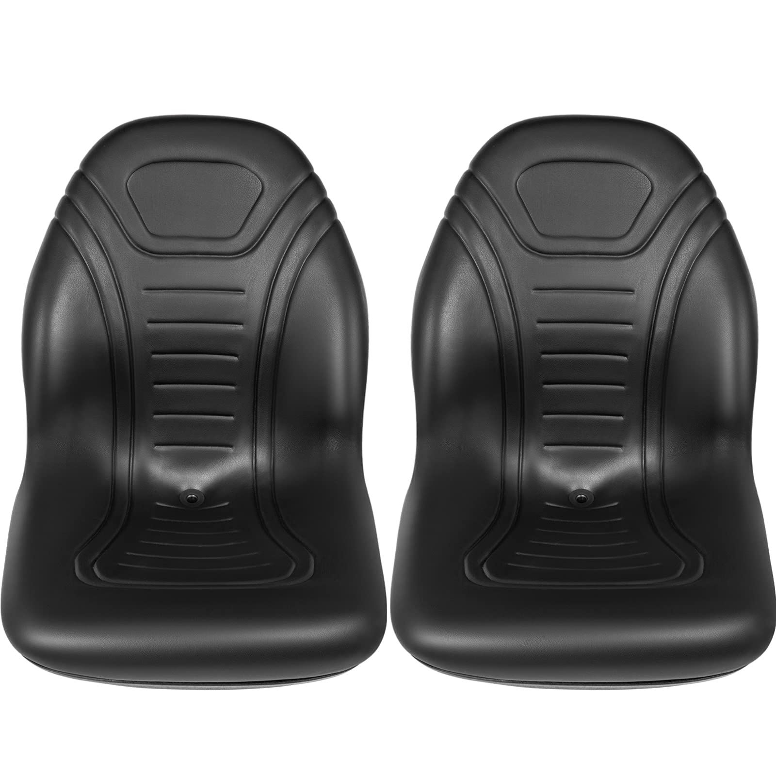 Buy VEVOR Universal Tractor Seat Replacement, Compact High Back Mower ...