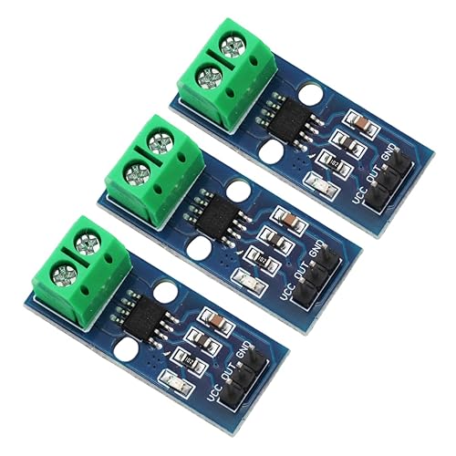 Ferwooh ACS712 5A Range Current Sensor Module chip ACS712ELC-05B Hall ...