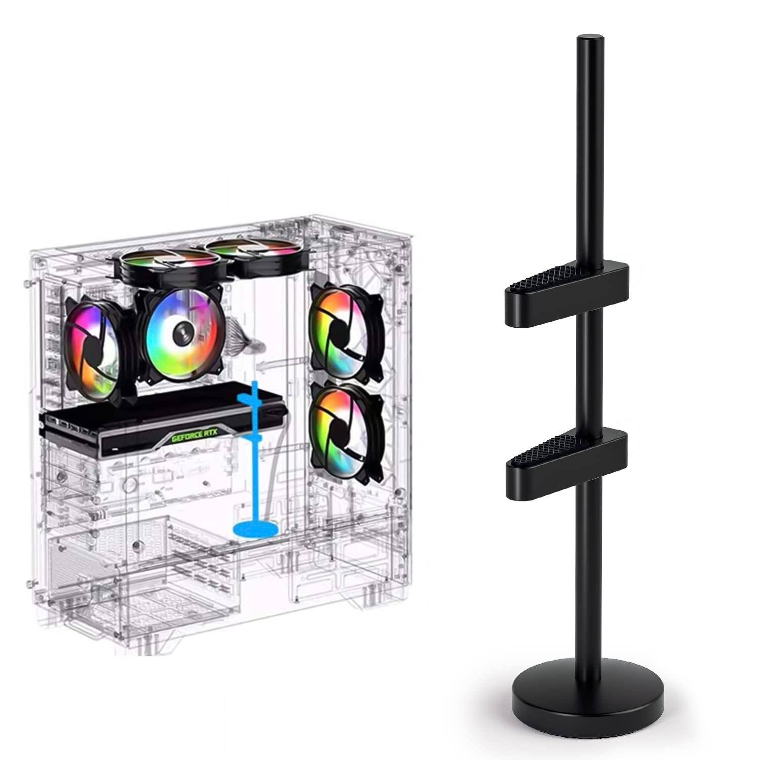 GPU Support Bracket Graphics Card GPU Brace Video Card Sag Holder ...