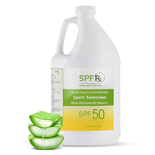 SPF Rx SPF 50 Sport Lotion - Water Resistant Sunscreen - Broad Spectrum ...