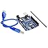Robocraze Arduino UNO R3 SMD Development Board with USB cable: Amazon ...